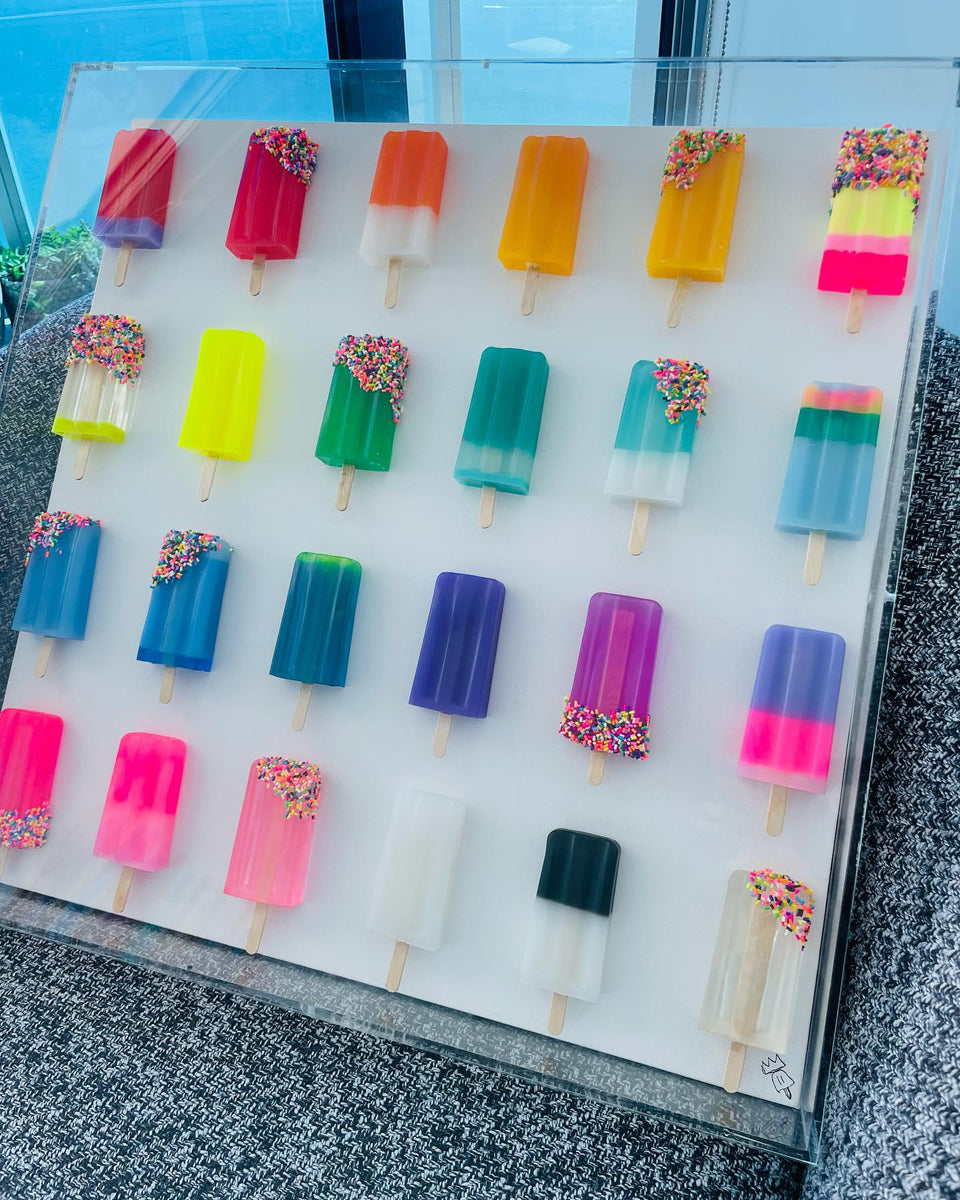 24" x 24" Super Rainbow Pops – PopArtPrince