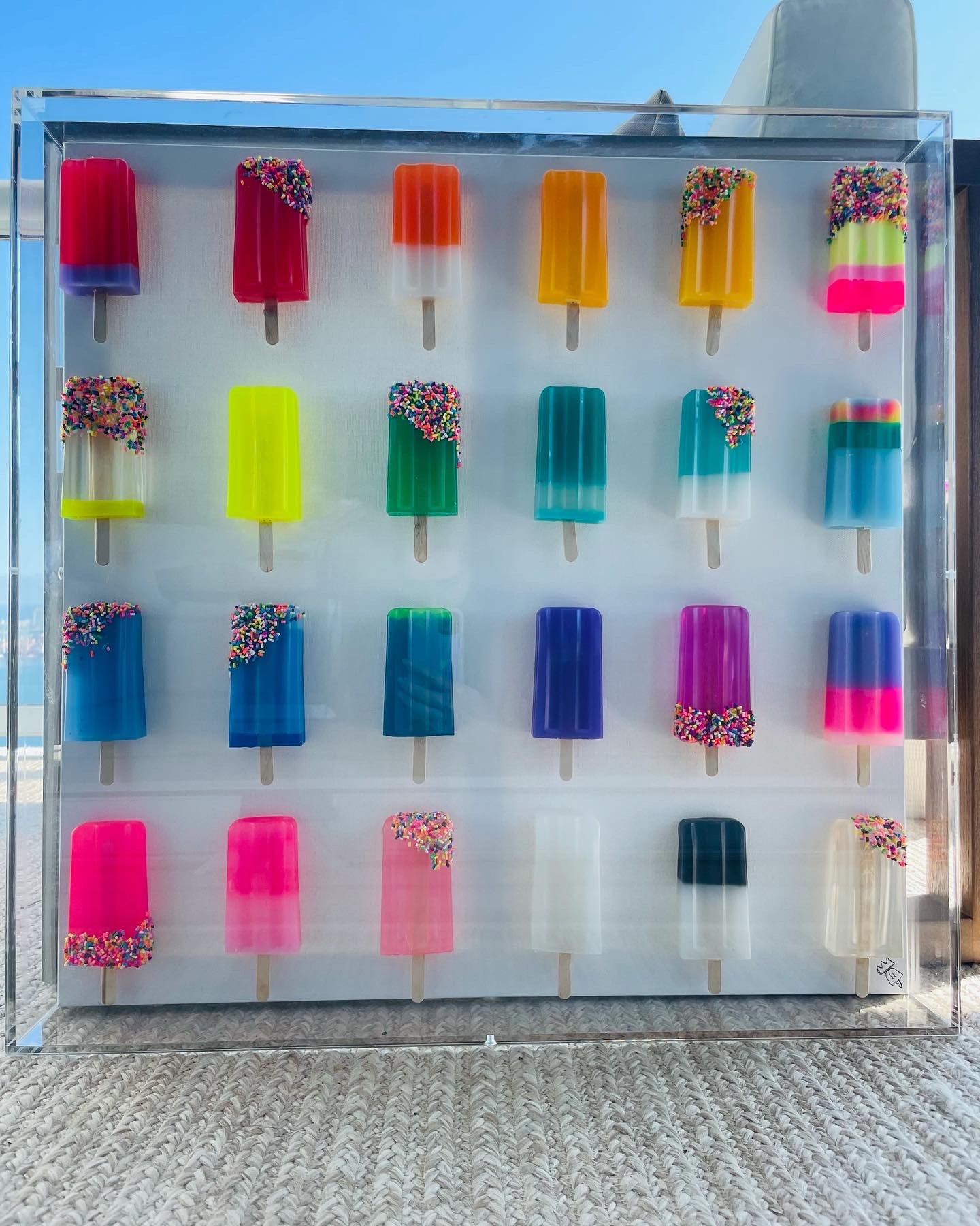 24" x 24" Super Rainbow Pops – PopArtPrince